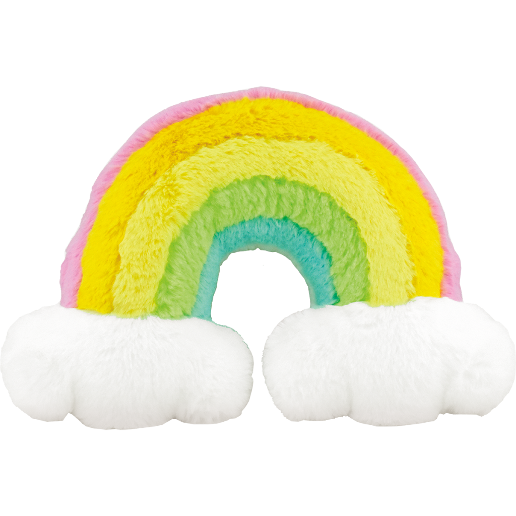Iscream Rainbow Fur Plush – Storkland & Kids Too!