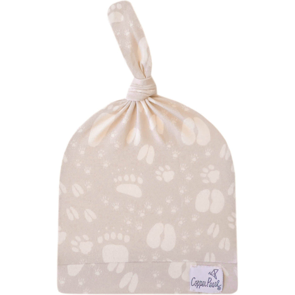 Copper Pearl Top Knot Hat | Tracker – Storkland & Kids Too!