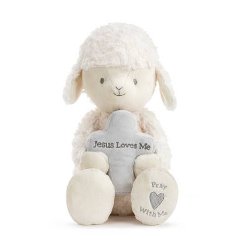 Demdaco Pray with Me Mechanical Lamb – Storkland & Kids Too!
