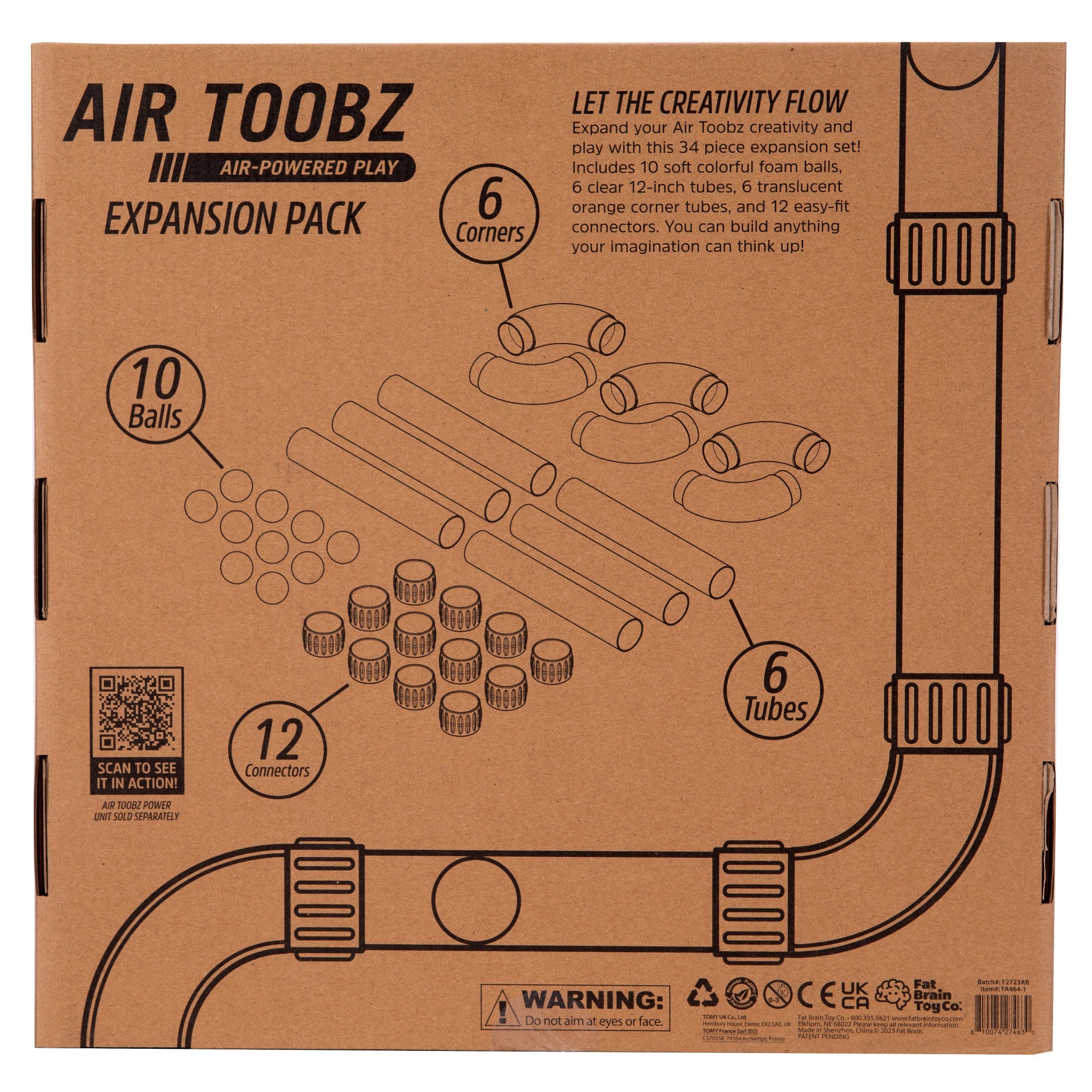Fat Brain Toys Air Toobz Expansion Pack-Pre Order will not ship before ...